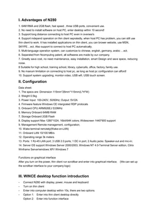 User manual of n280 | PDF | Operating Systems | Computer Software and ...