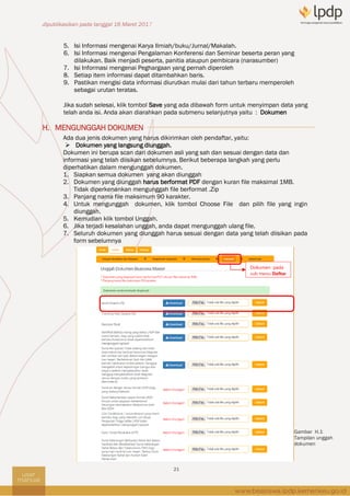 User manual pendaftaran beasiswa lpdp layout 13 maret 2017 up 16 maret ...