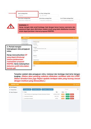 User manual rispro | PDF
