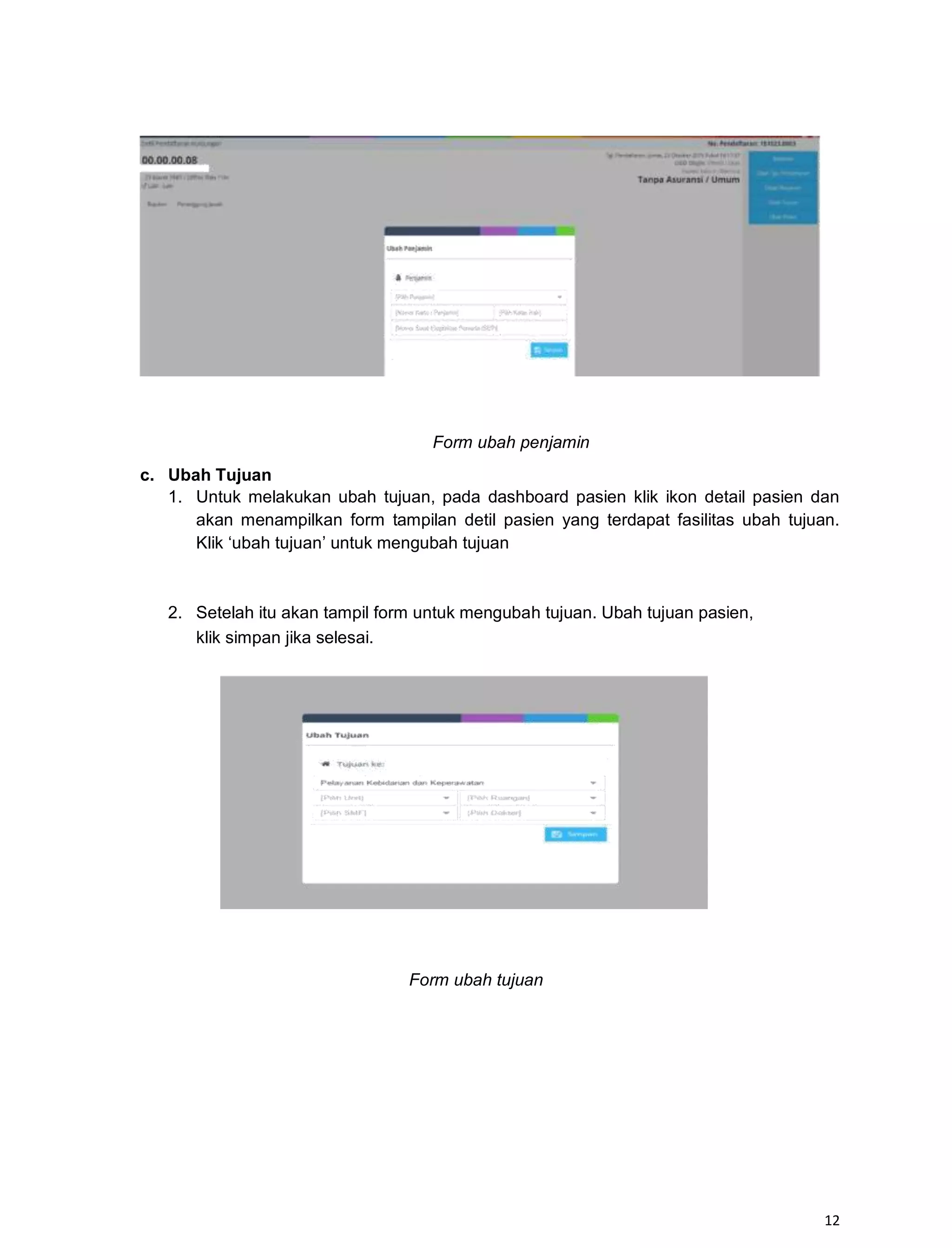 User manual simrs gos versi 2 | PDF