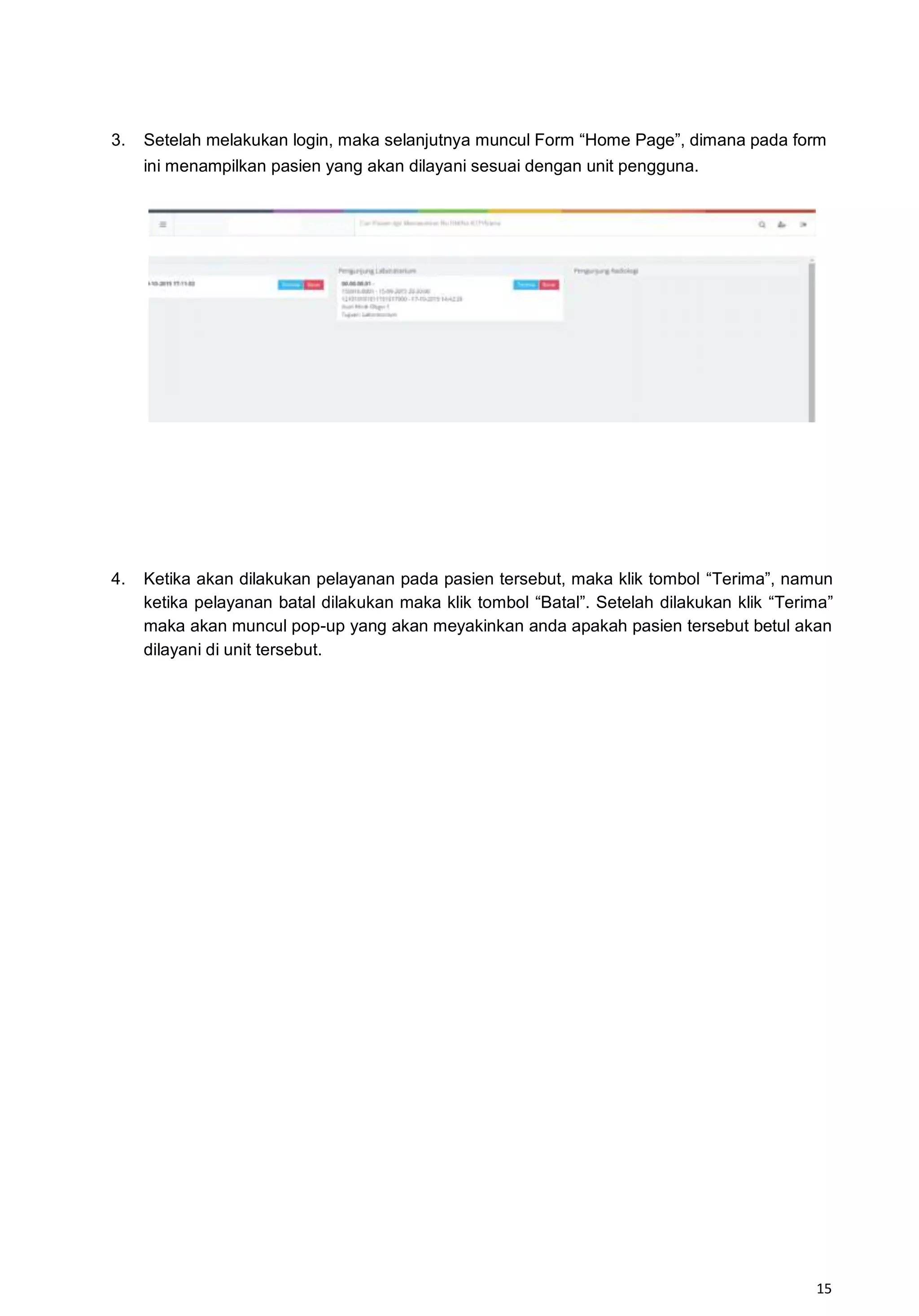 User manual simrs gos versi 2 | PDF