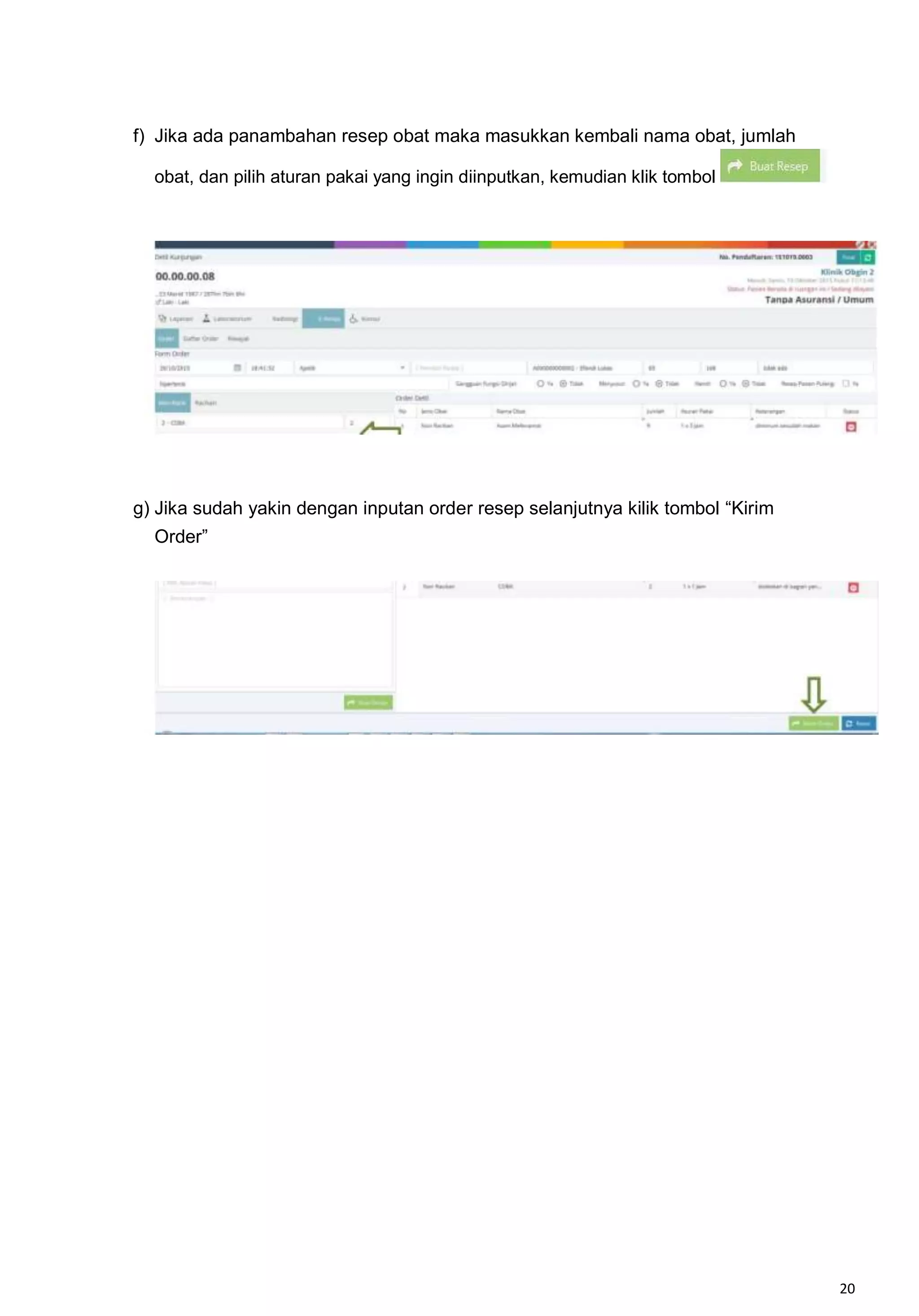 User manual simrs gos versi 2 | PDF