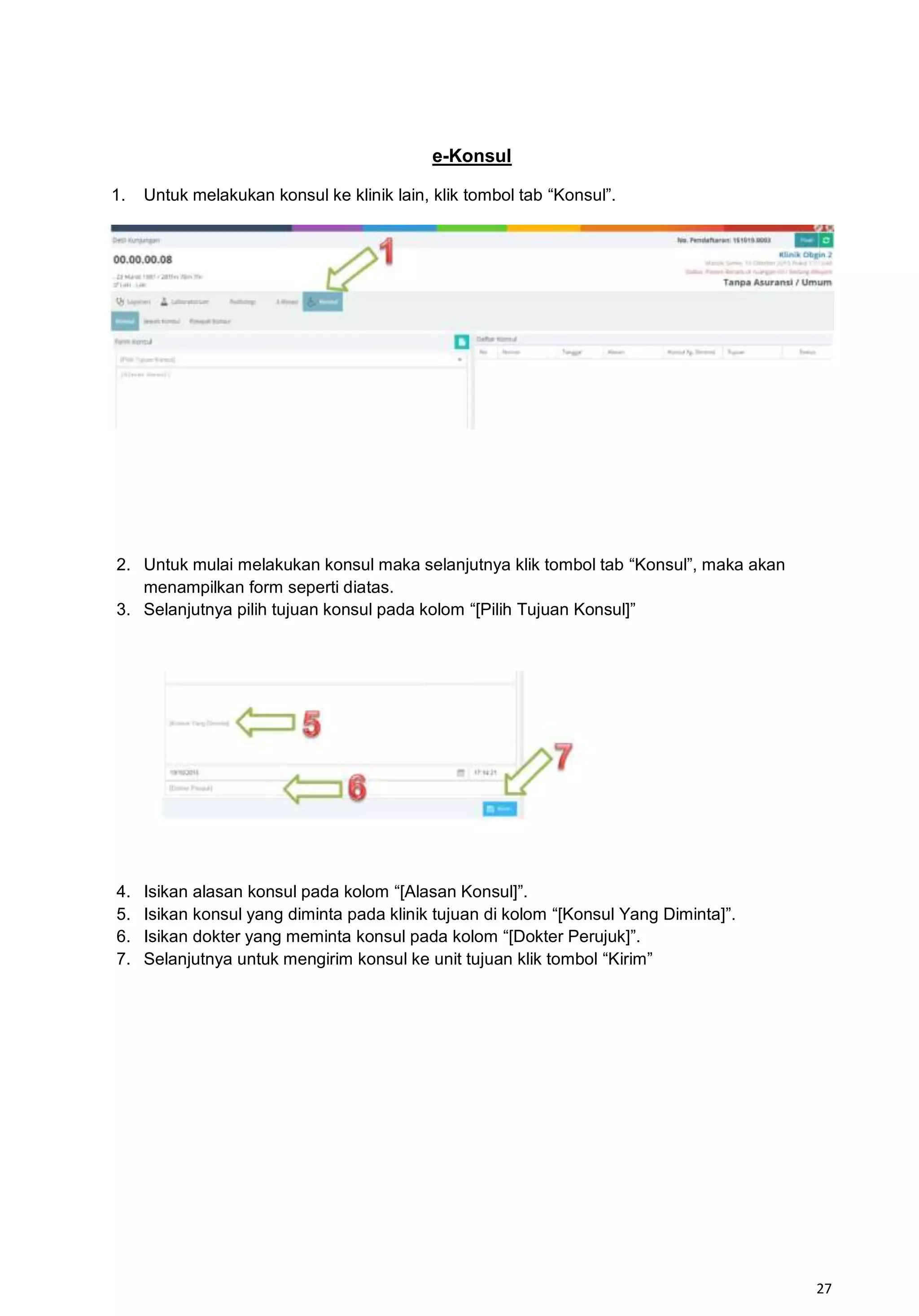 User manual simrs gos versi 2 | PDF