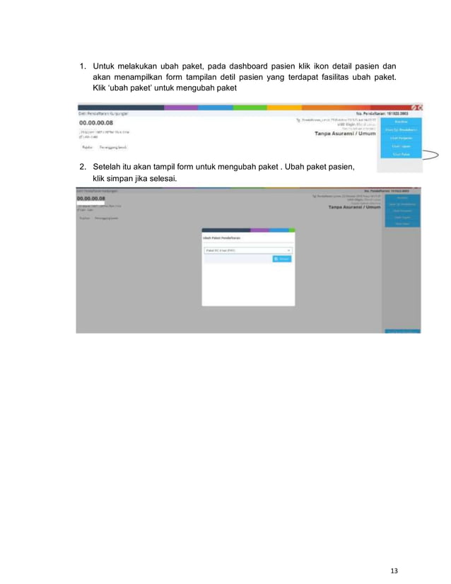 User manual simrs gos versi 2 | PDF