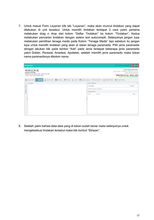 User manual simrs gos versi 2 | PDF