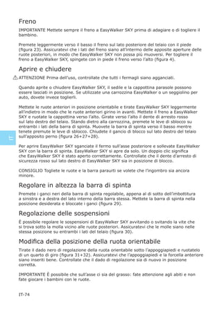 easywalker sky user manual Italian | PDF | Automotive