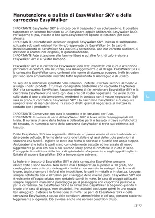 easywalker sky user manual Italian | PDF | Automotive