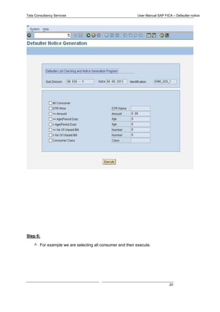 User manual tr dunning lev1 | PDF