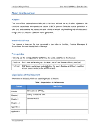 User manual tr dunning lev1 | PDF