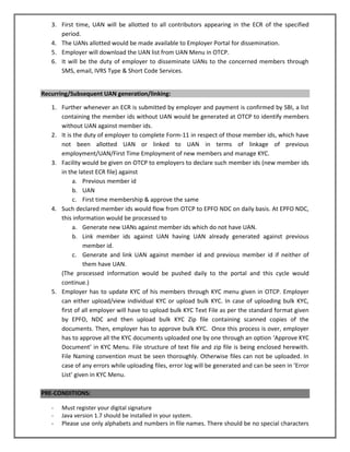 UNIVERSAL ACCOUNT NUMBER (UAN) Manual | PDF