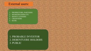 User of financial information | PPT