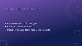 User Personas - Targeting your user base | PPT