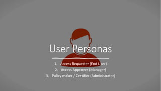 User Personas sample designs for IAM tool.pptx