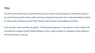 USER PERSONAS FOR UI & UX DESIGN FOR UNIVERSITY STUDENT DURING SIWES ...