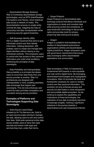 User Privacy and Data Sovereignty | PDF | Web Design and HTML | Internet