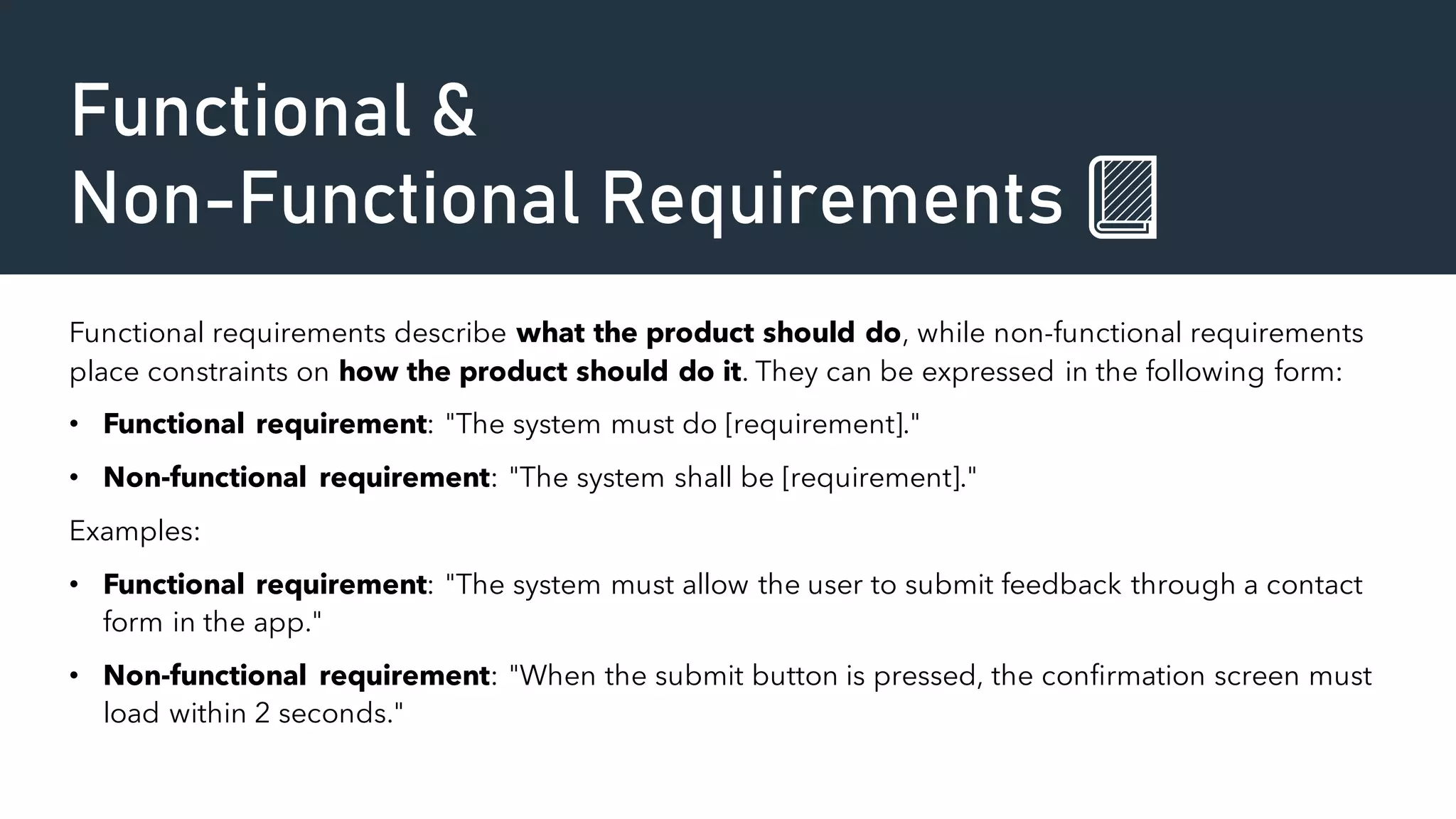 User Requirements, Functional and Non-Functional Requirements | PDF