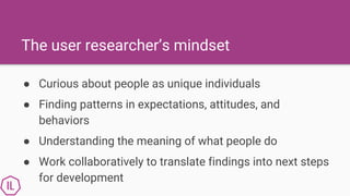 Principles of User Research for AR and VR | PDF