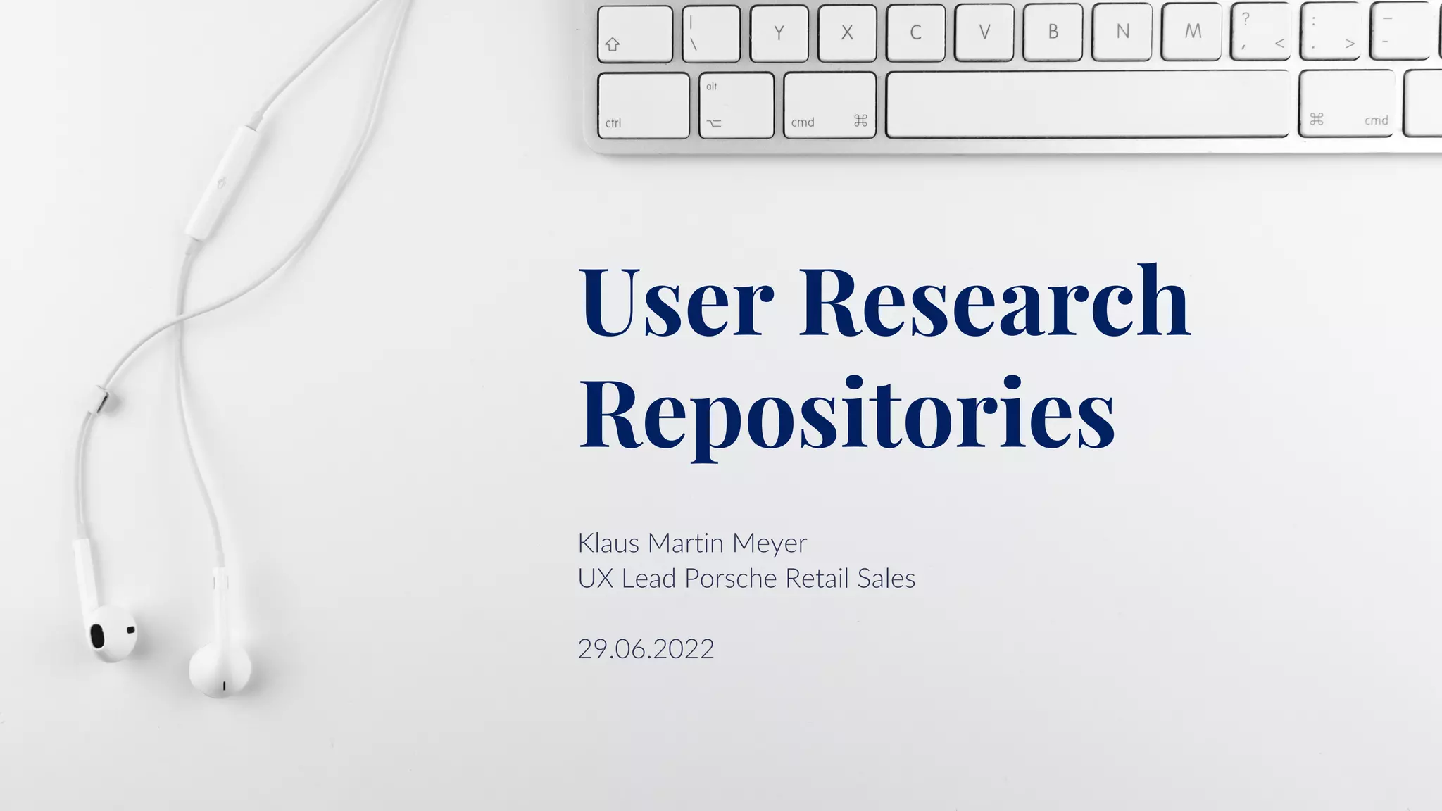 User Research Repository: what is it and do I need this as well? | PPT