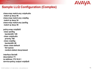 Avaya VoIP on Cisco Best Practices by PacketBase | PPT