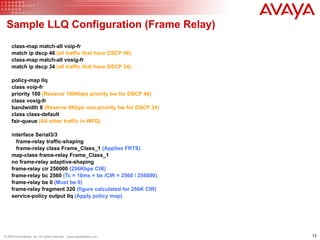 Avaya VoIP on Cisco Best Practices by PacketBase | PPT