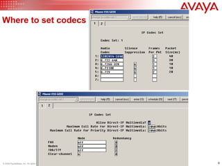 Avaya VoIP on Cisco Best Practices by PacketBase | PPT