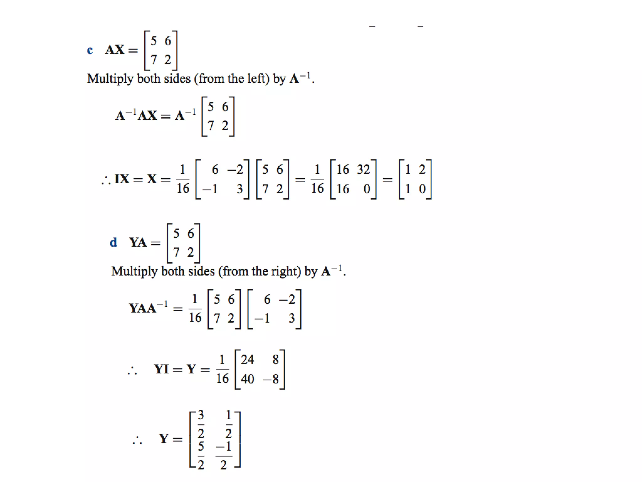 Linear Functions And Matrices | PPT