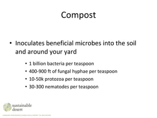 Compost Tea: How to Become a Soil Food Web Gardener | PPT