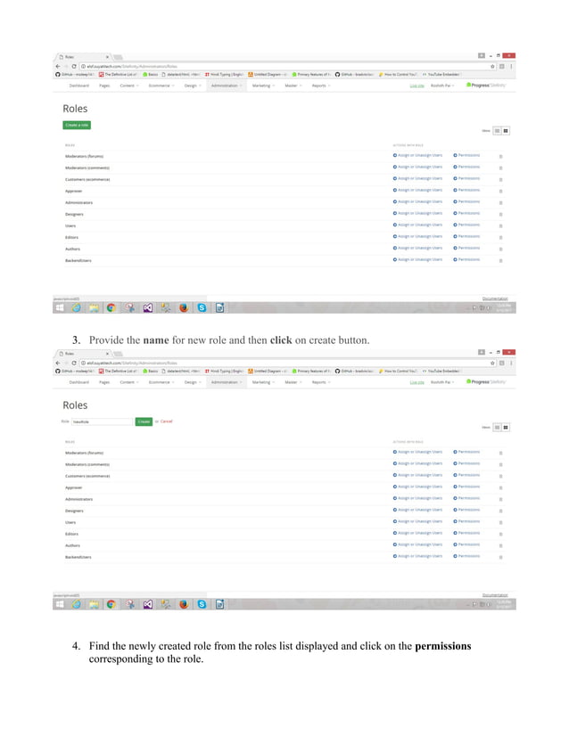 Users and roles sitefinity guide | ODT