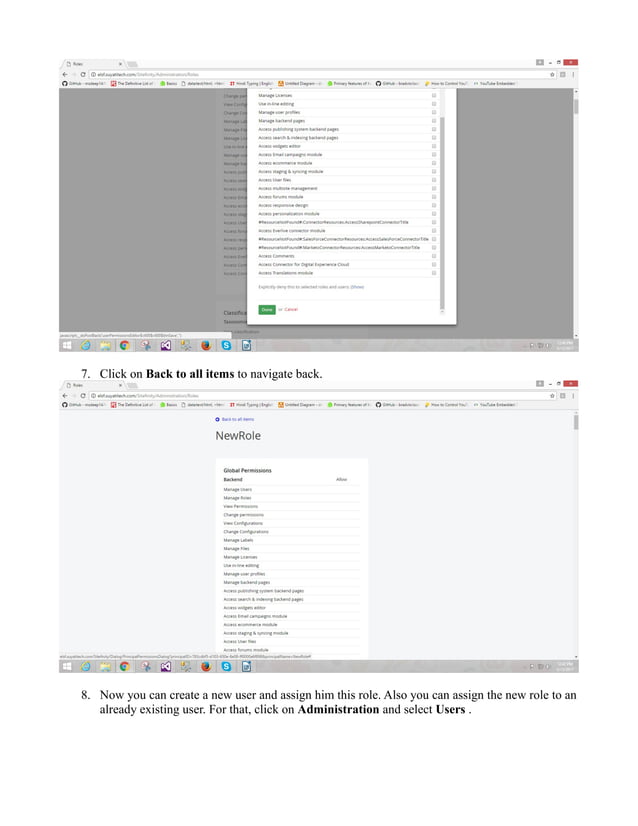 Users and roles sitefinity guide | ODT