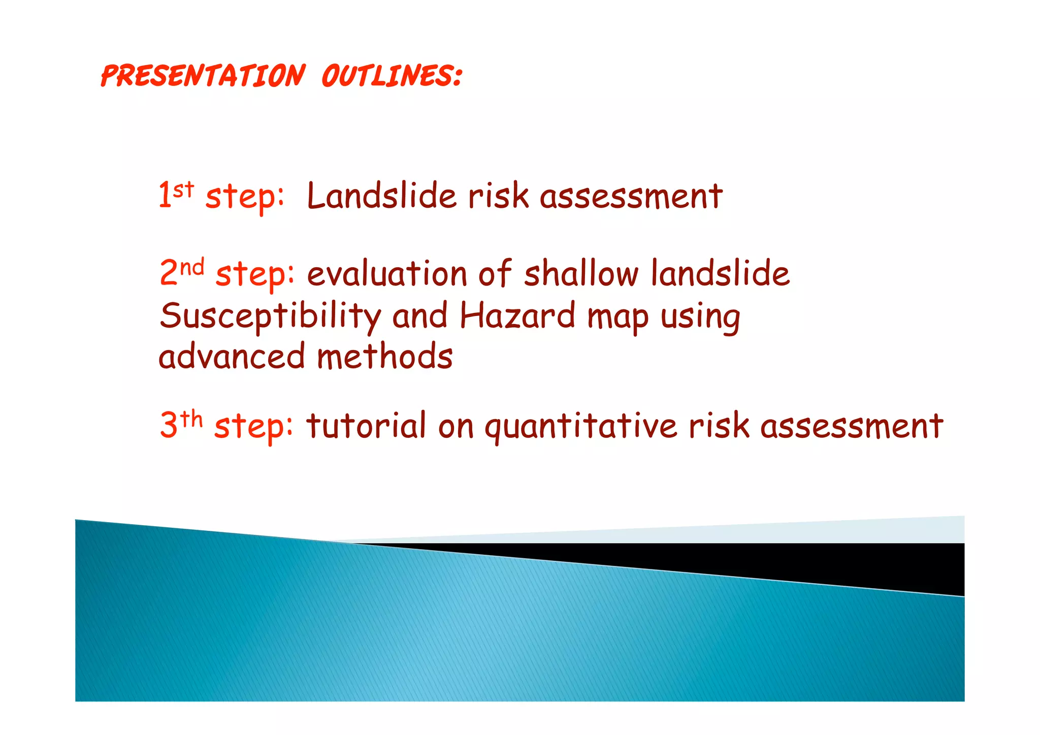landslide risk assessment_Lanni_Pretto | PDF
