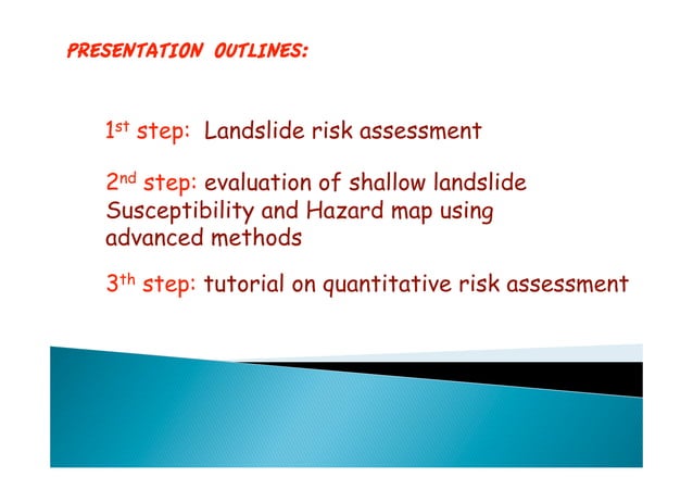 landslide risk assessment_Lanni_Pretto | PDF | Geology | Science