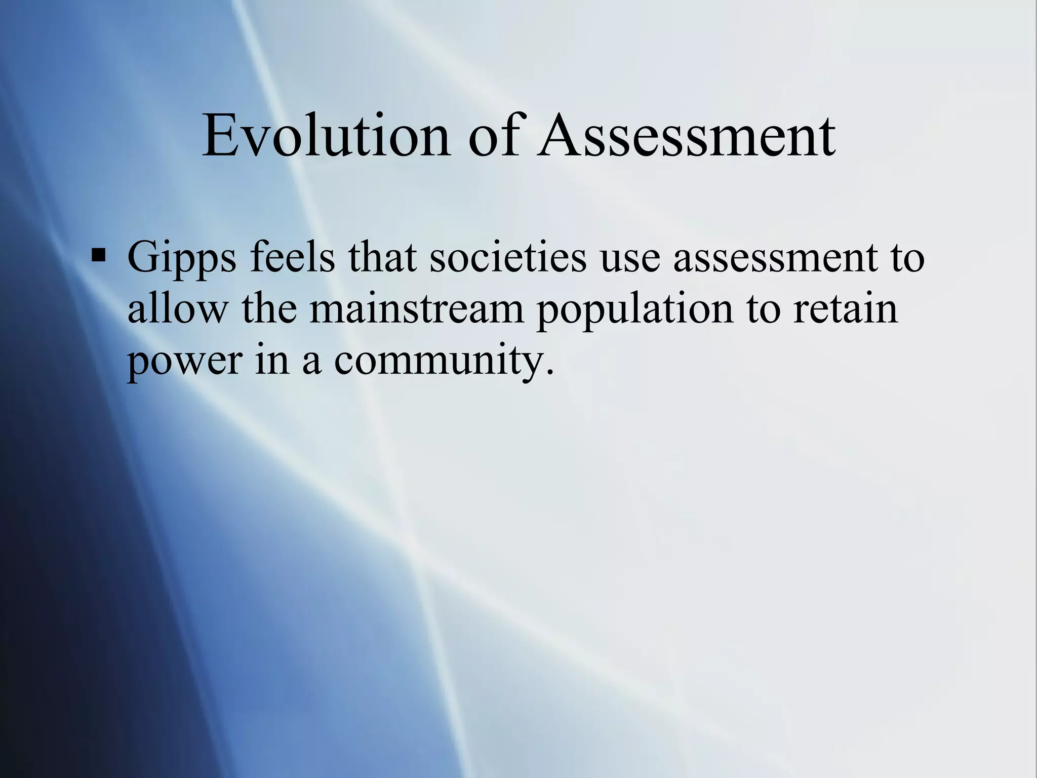 Cultural Implications in Assessment | PPT