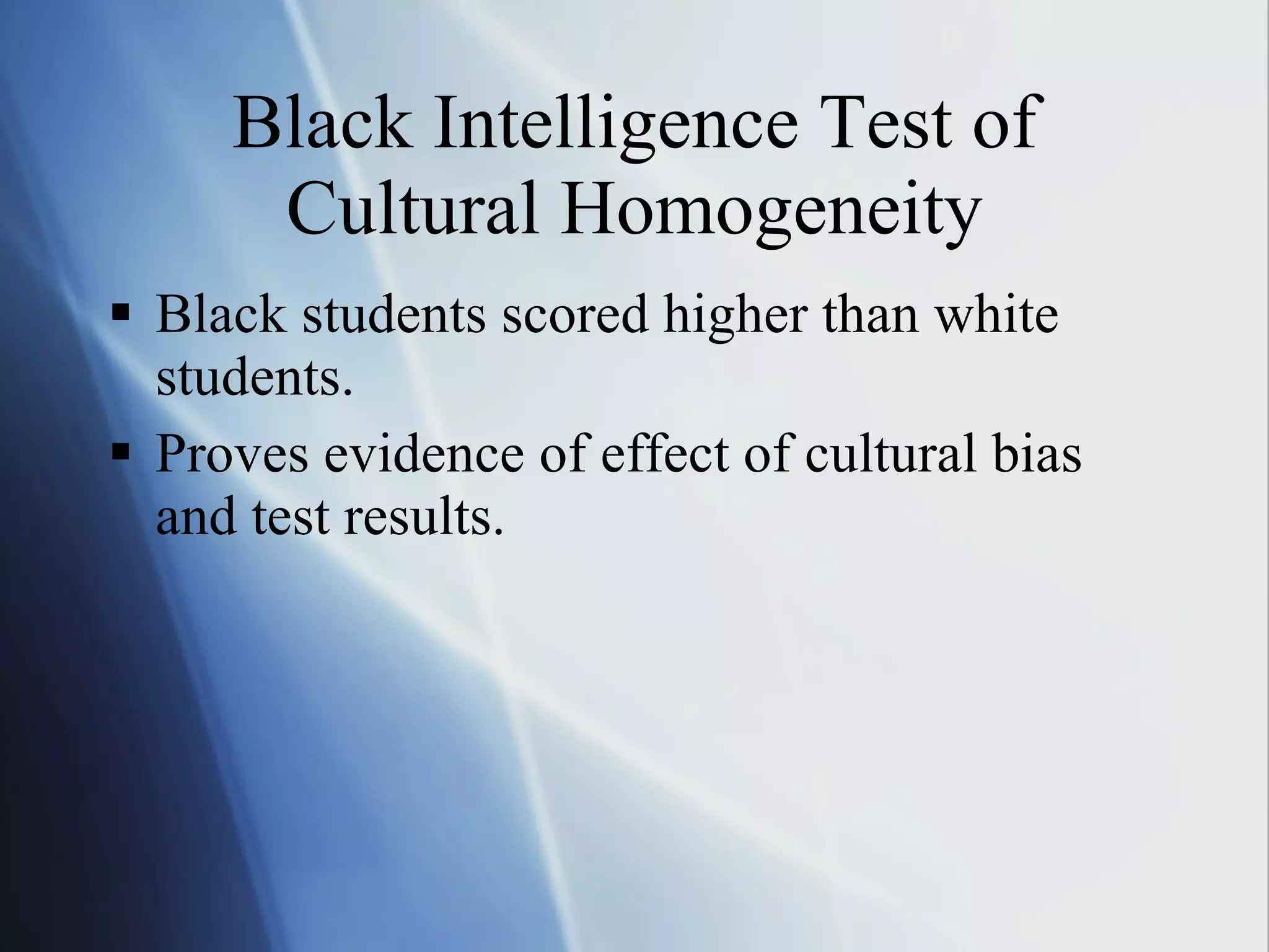 Cultural Implications in Assessment | PPT