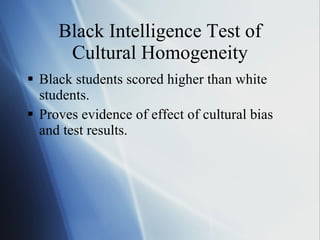 Cultural Implications in Assessment | PPT