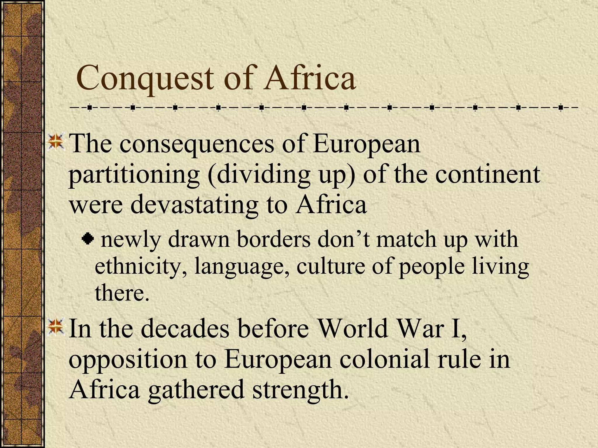 Imperialism Spring 2010 | PPT