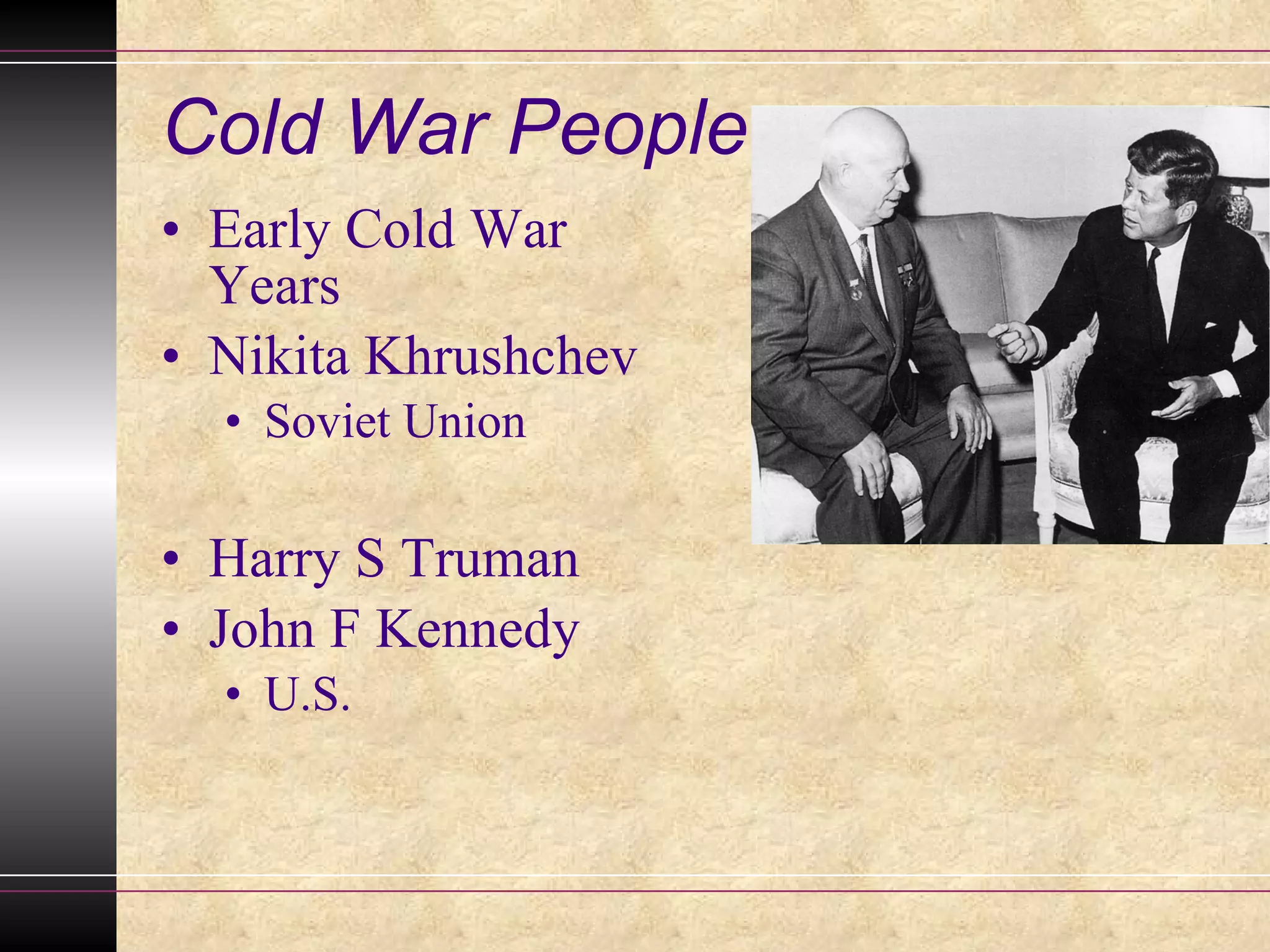 The Cold War | PPT