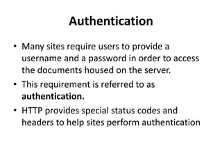 User server interaction | PPTX