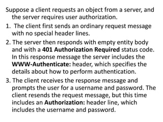 User server interaction | PPTX