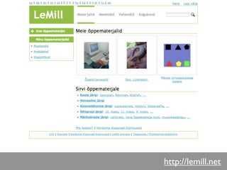 Õppematerjalide loomise keskkond LeMill | PDF