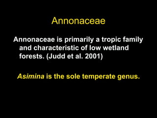 Asimina tetramera population genetics | PPTX