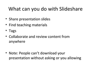 sharing your slides | PPT