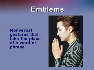 Non verbal behavior | PPT