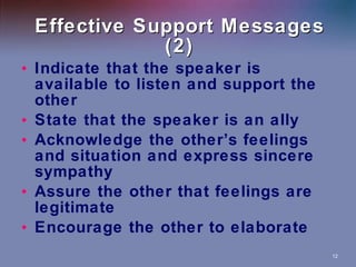 Interpersonal Understanding and Comforting | PPT | Family and Relationships