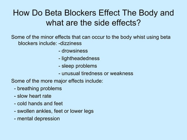 Beta Blockers | PPT