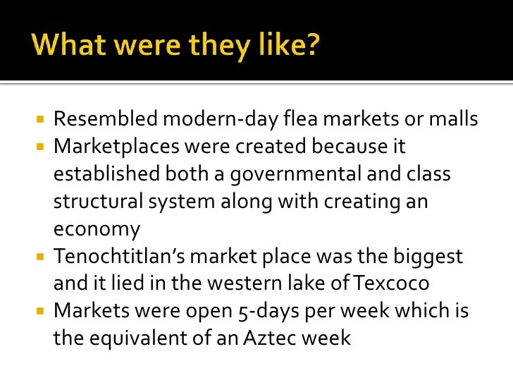 Aztec Trading Culture