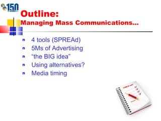 Top 10 Concepts: Ch18 Managing Mass Communications | PPT