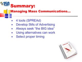 Ch18 Managing Mass Communications: A Visual Model | PPT