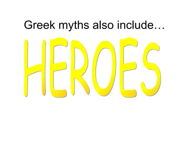 Introduction to Greek Mythology | PPT
