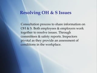 Occupational Health & Safety Presentation | PPT