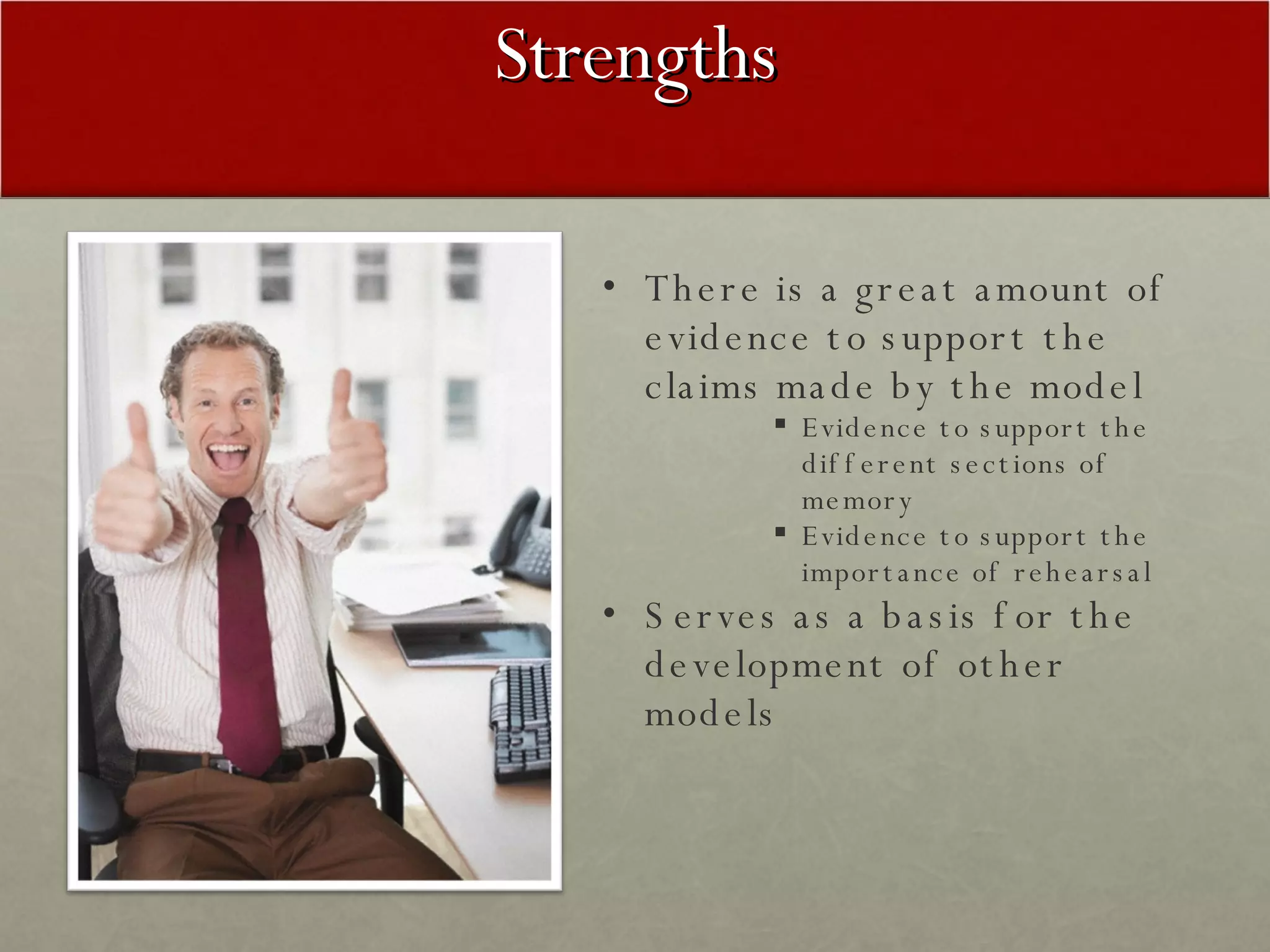 Atkinson & Shiffrin's Multi-Store Model of Memory | PPT